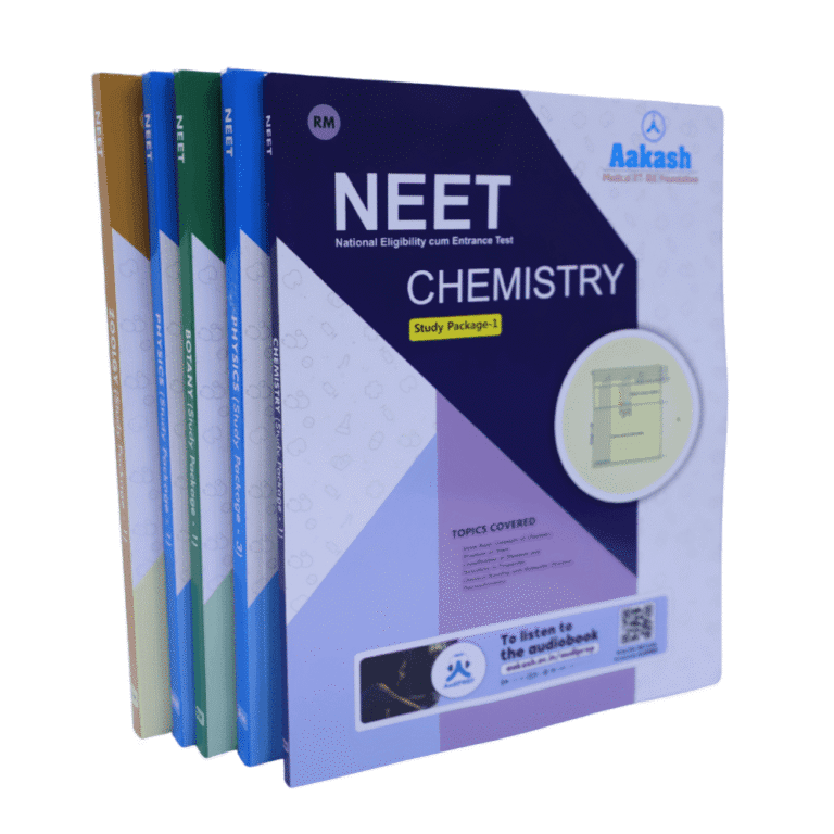 Aakash Byjus NEET Study Package 2025 – Complete Printed Booklets for ...